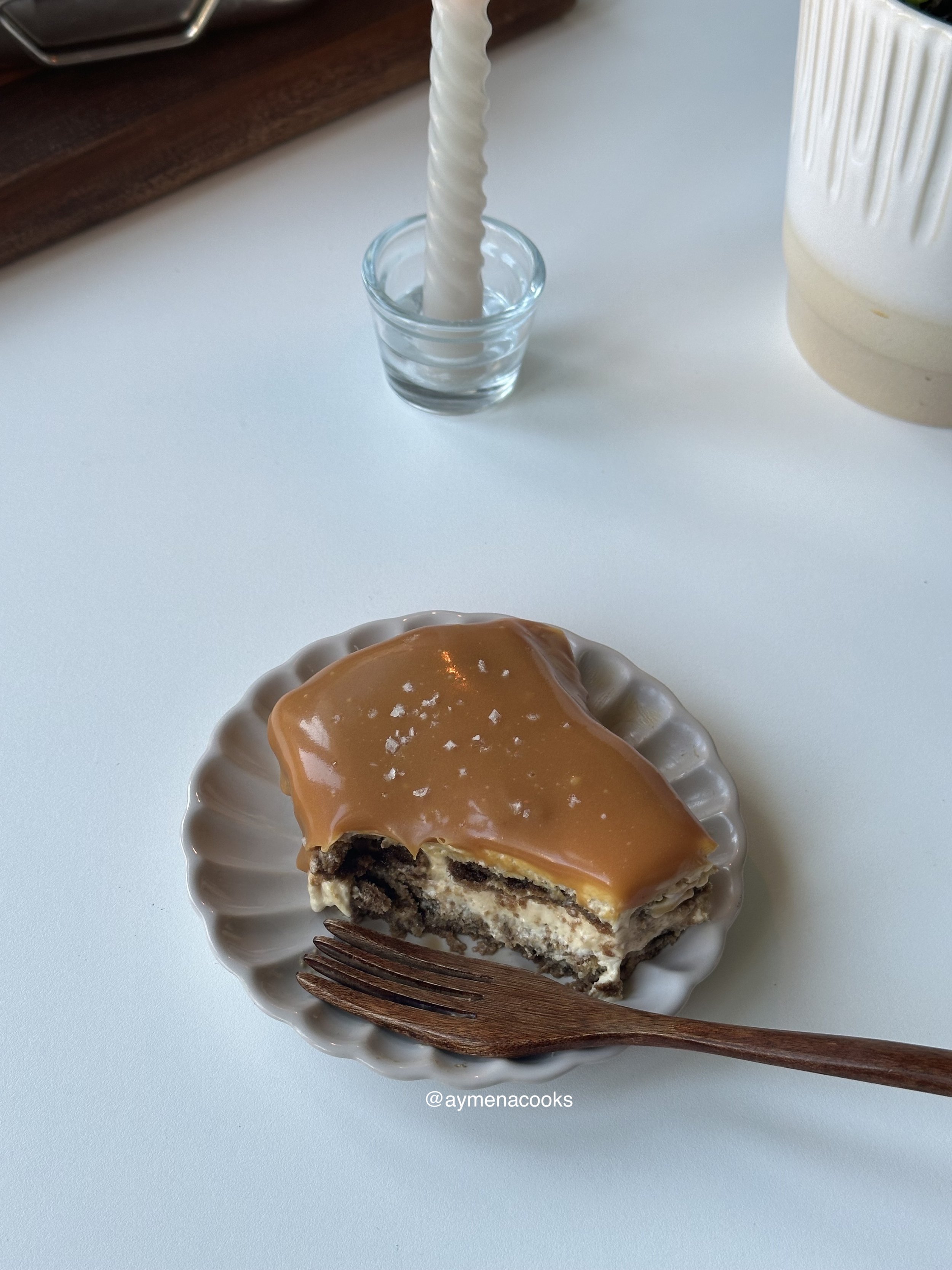 salted caramel tiramisu — Lunch Break
