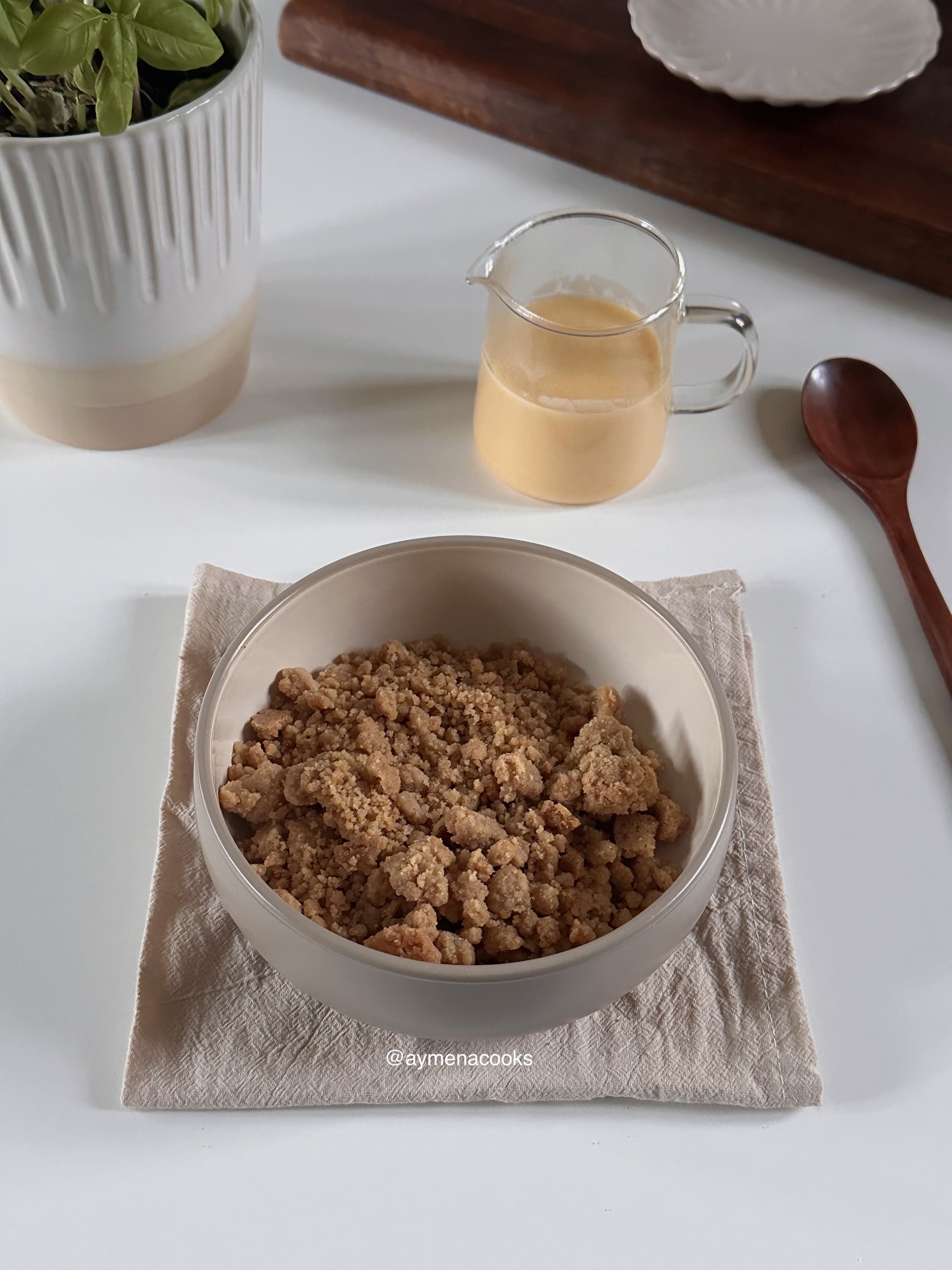 crumble topping recipe — Lunch Break