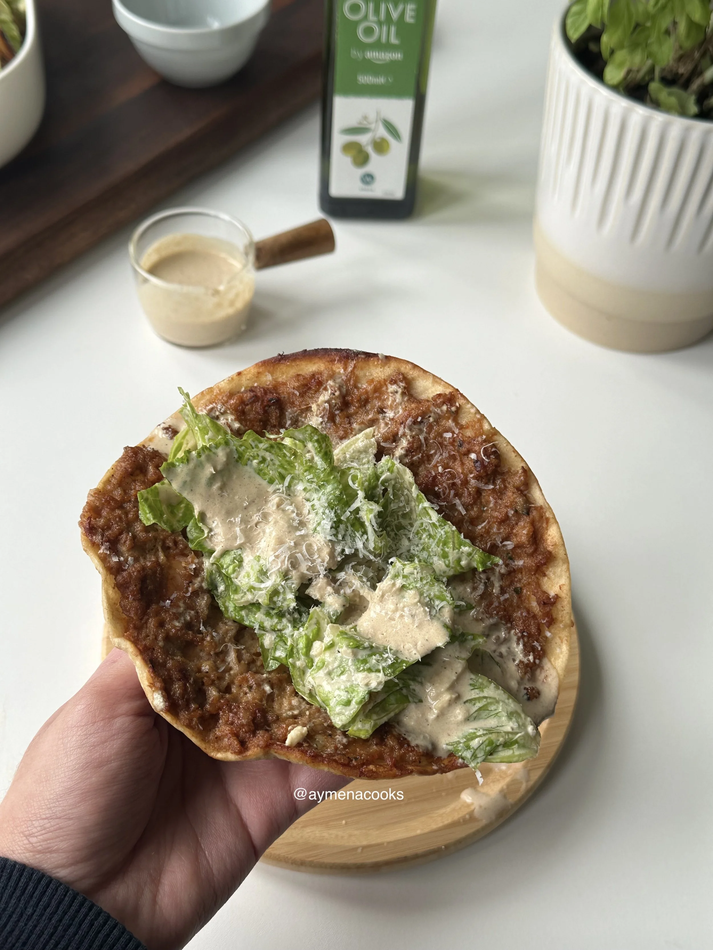 chicken caesar smash tacos — Lunch Break