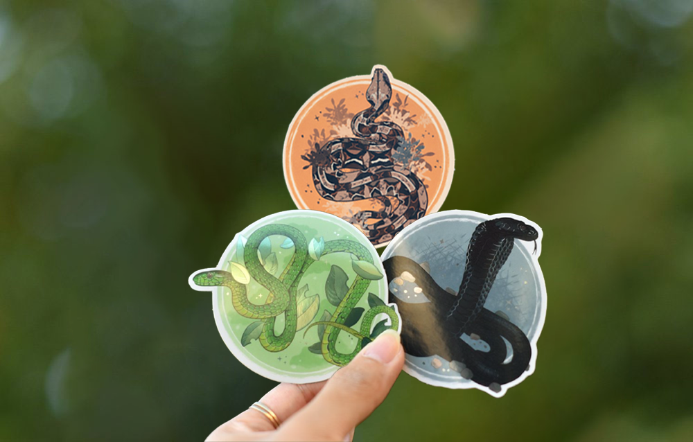 ASF Vinyl Stickers — Asclepius Snakebite Foundation