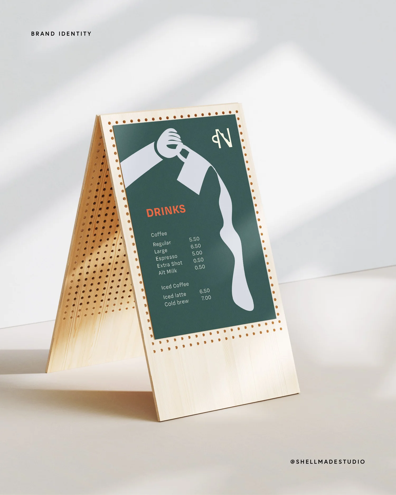 🎨 Shellmade Studio | Brand Identity & Surface Pattern Design