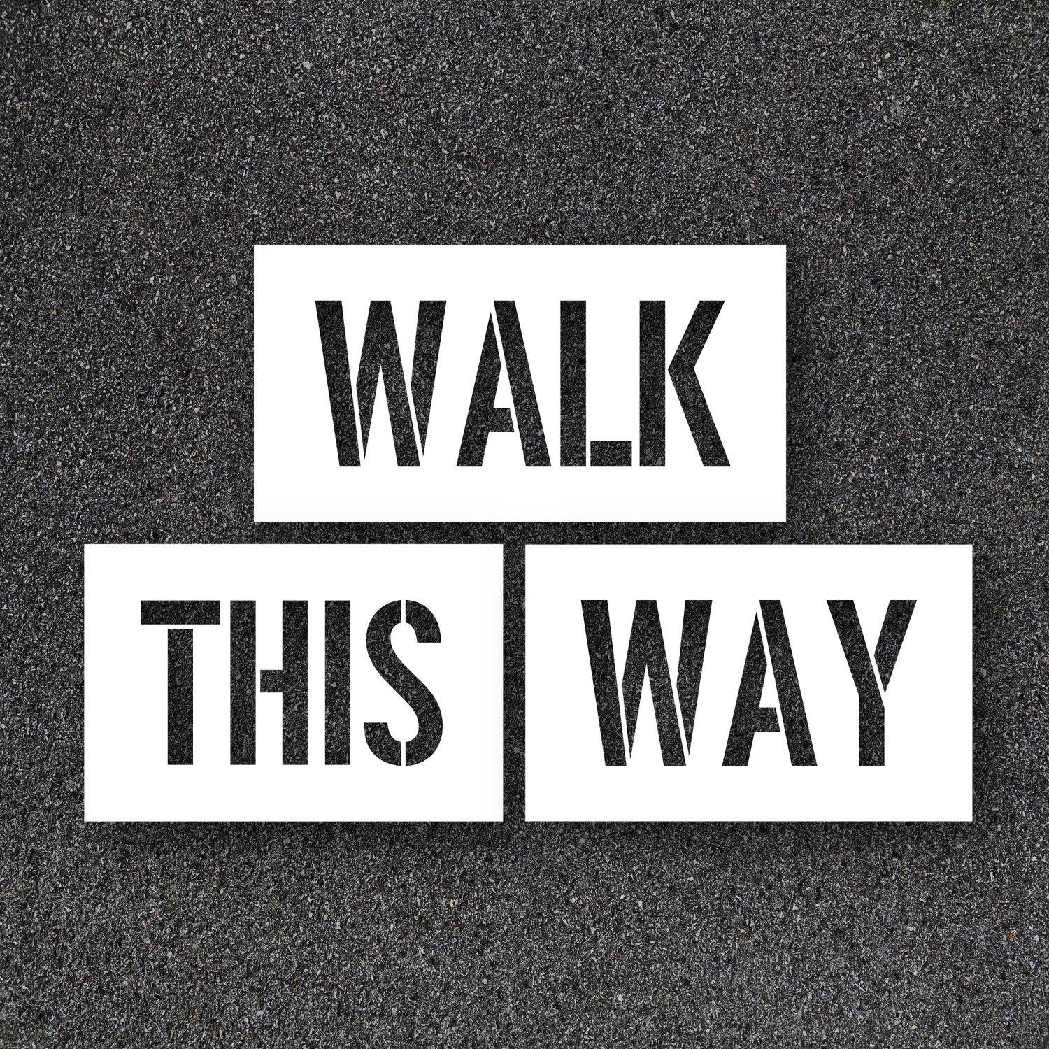 Stencils for Roads & Car Parks