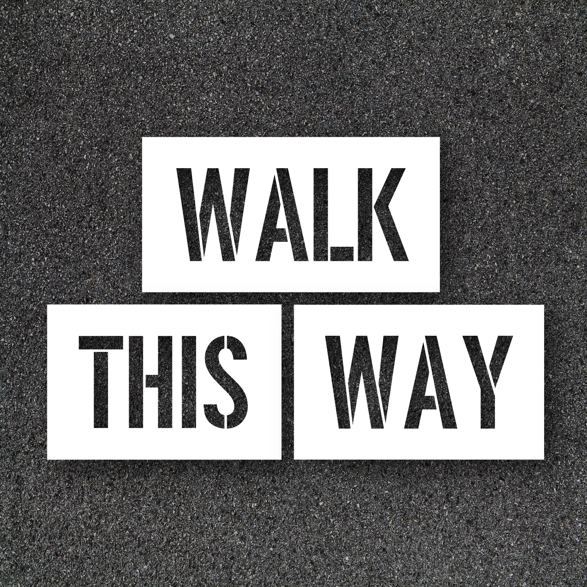 Stencils for Roads & Car Parks