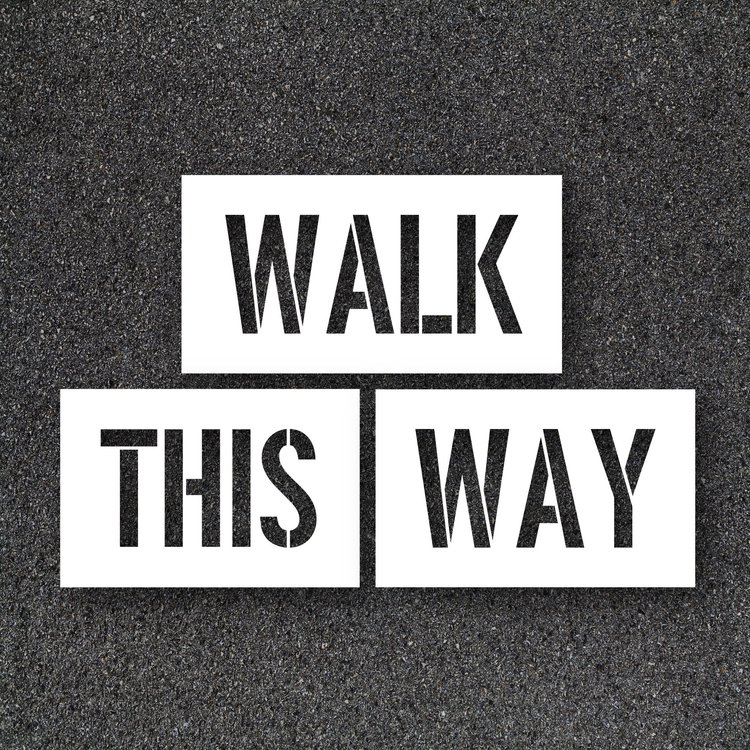 Stencils for Roads & Car Parks