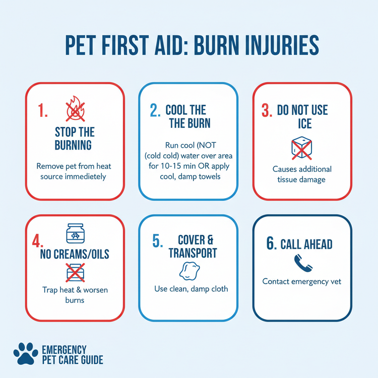 Pet Burns: First Aid & When to See an Emergency Vet — Port City ...