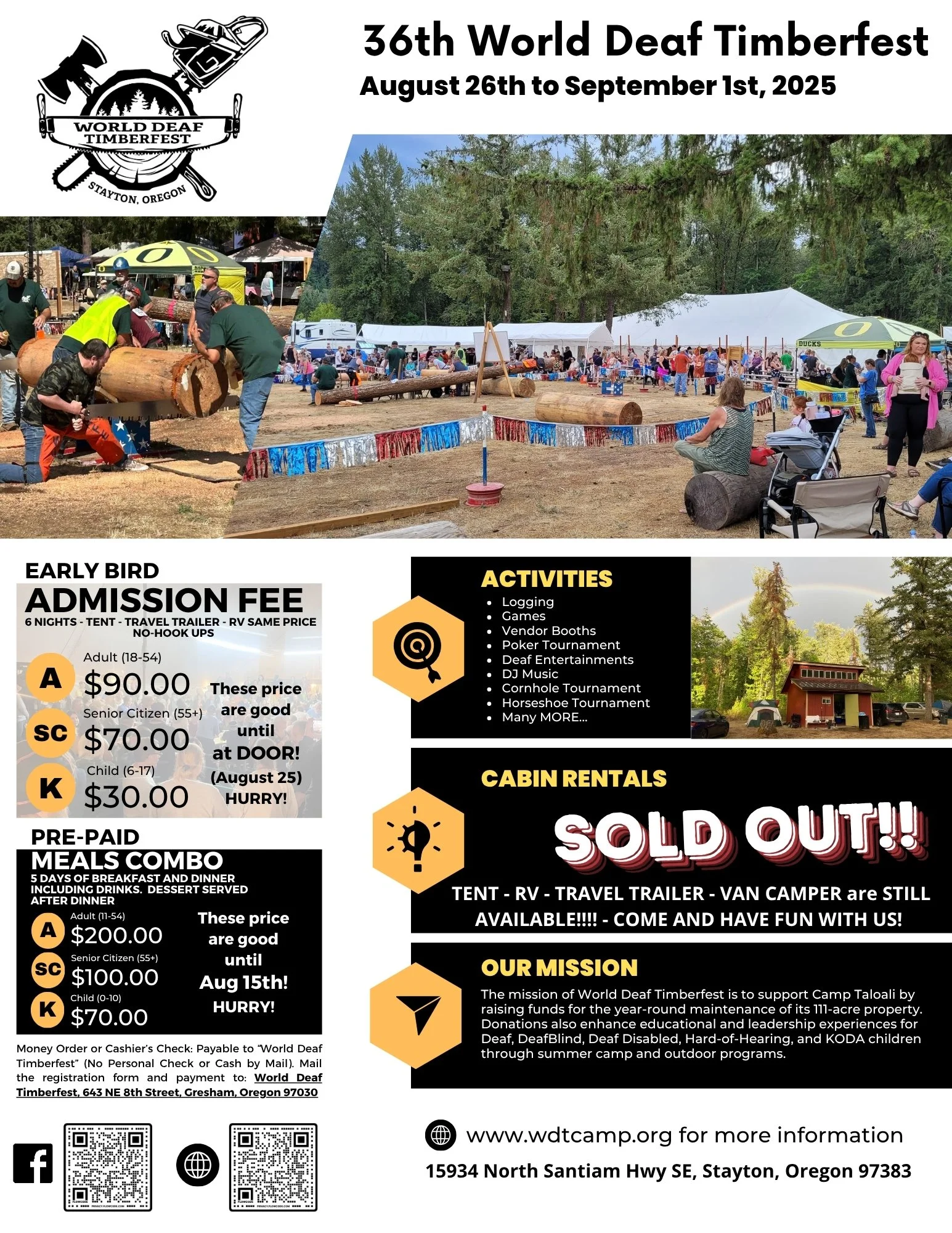 World Deaf Timberfest