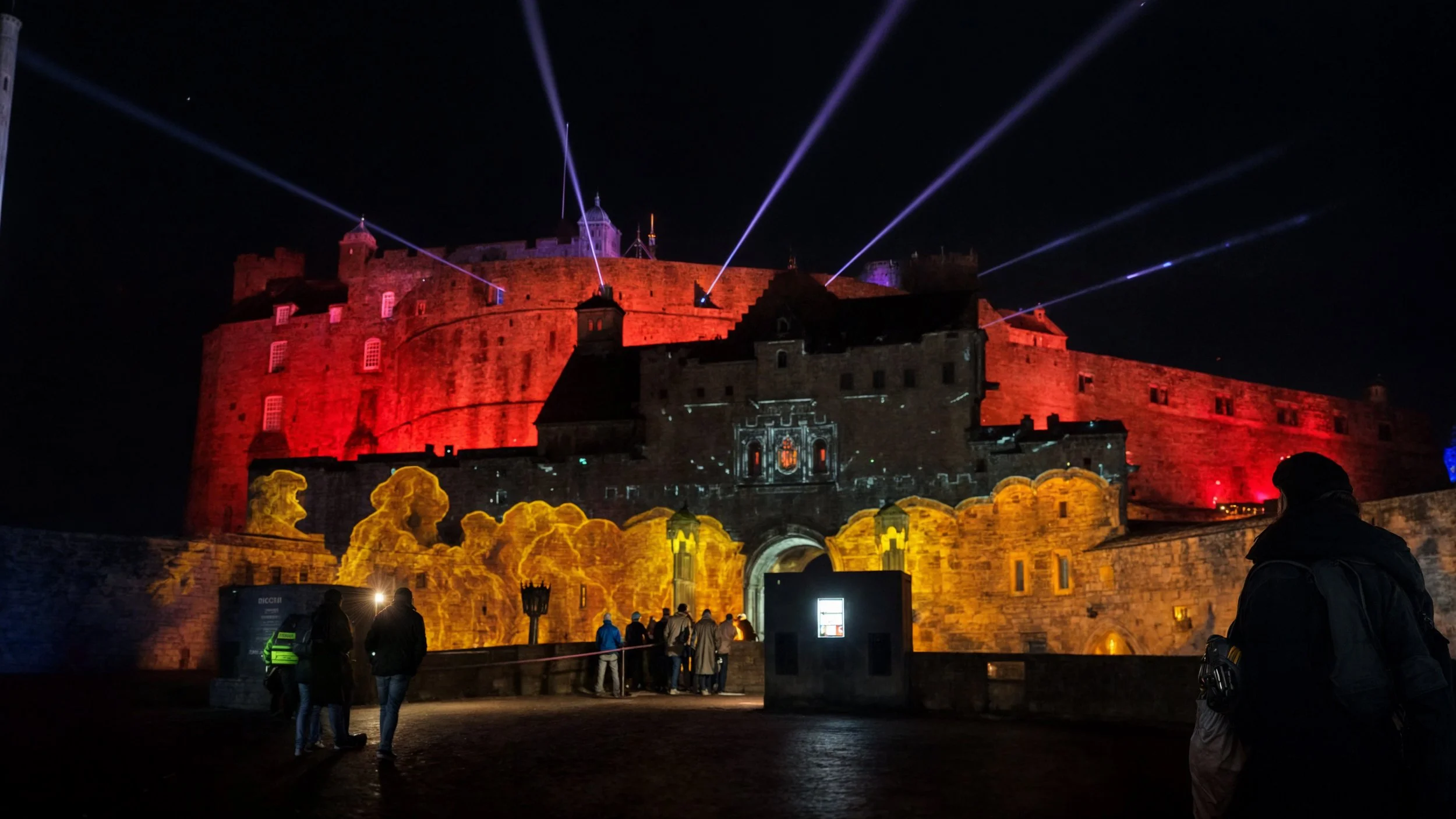 Edinburgh Castle | Light Show & Immersive Projection Mapping