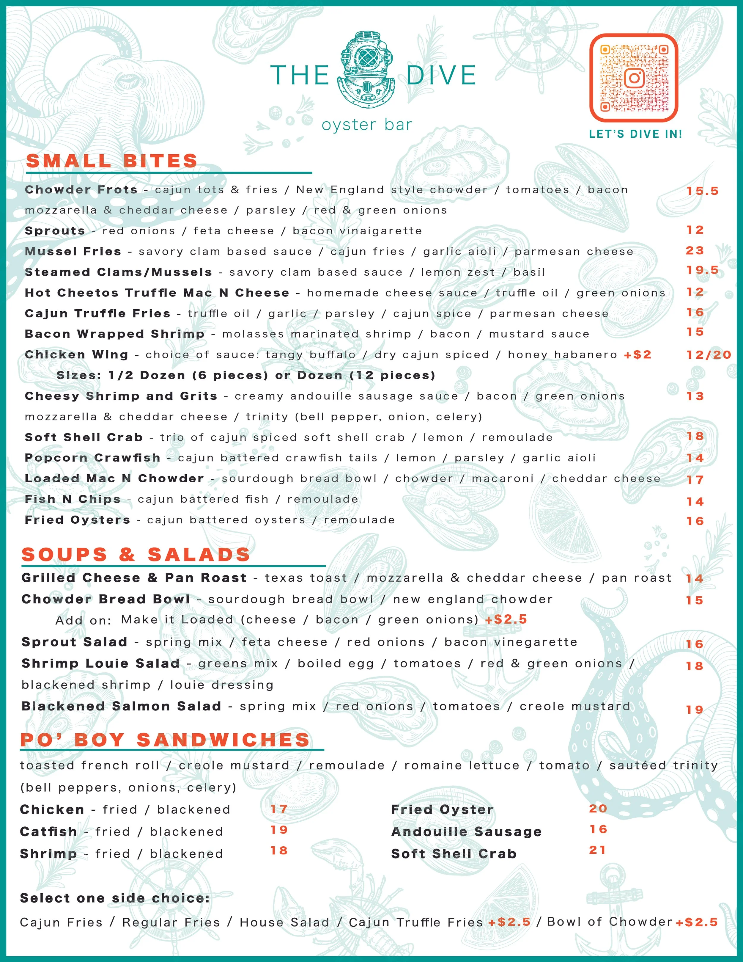 Irvine Spectrum — The Dive Oyster Bar