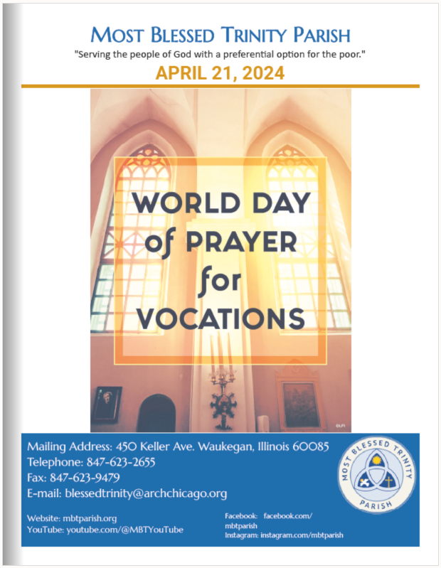 Bulleting Board — Most Blessed Trinity Parish
