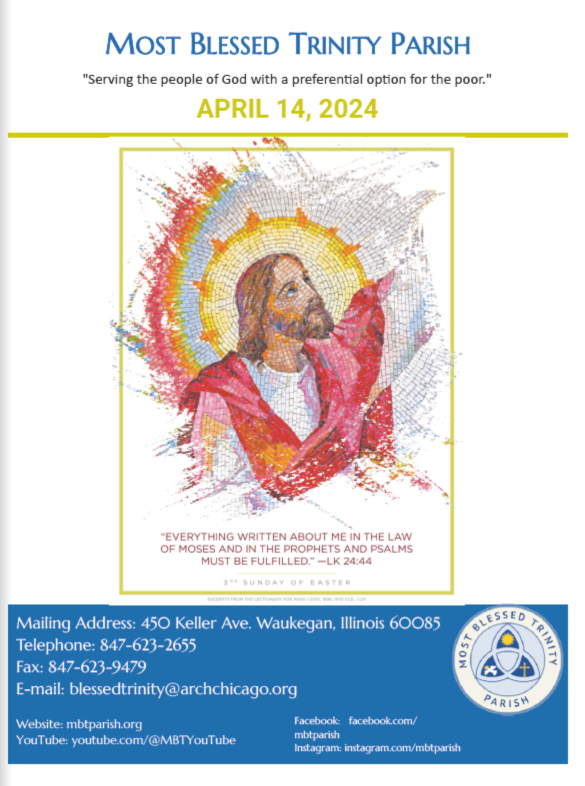 Bulleting Board — Most Blessed Trinity Parish
