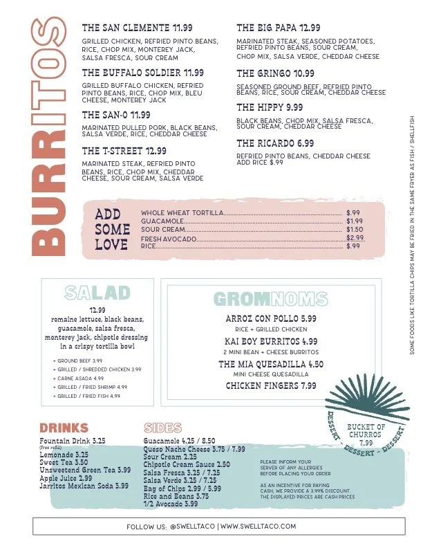 Food + Drink — Swell Taco