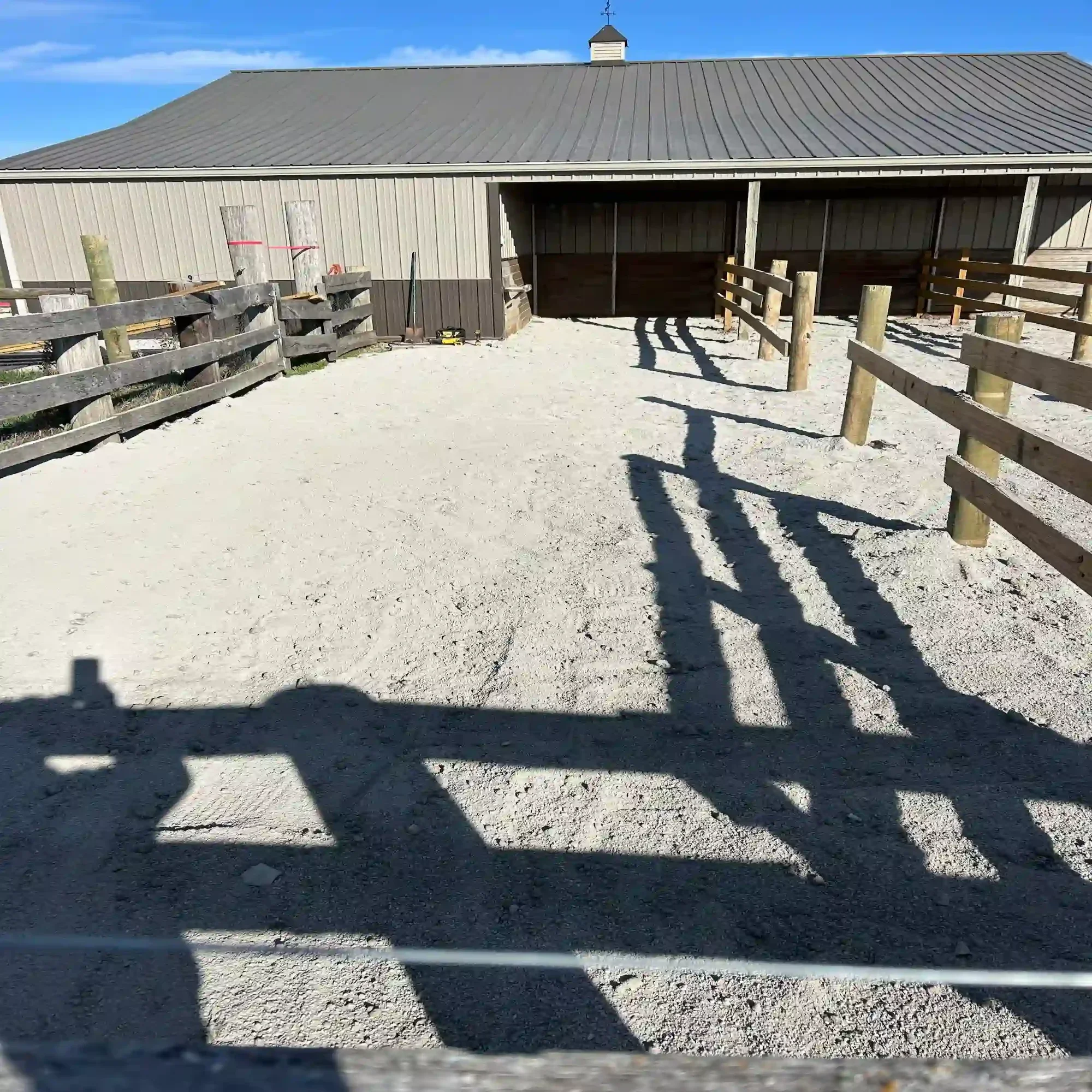 Livestock Dry Lots & Horse Paddocks — John Marr Bobcat Excavation