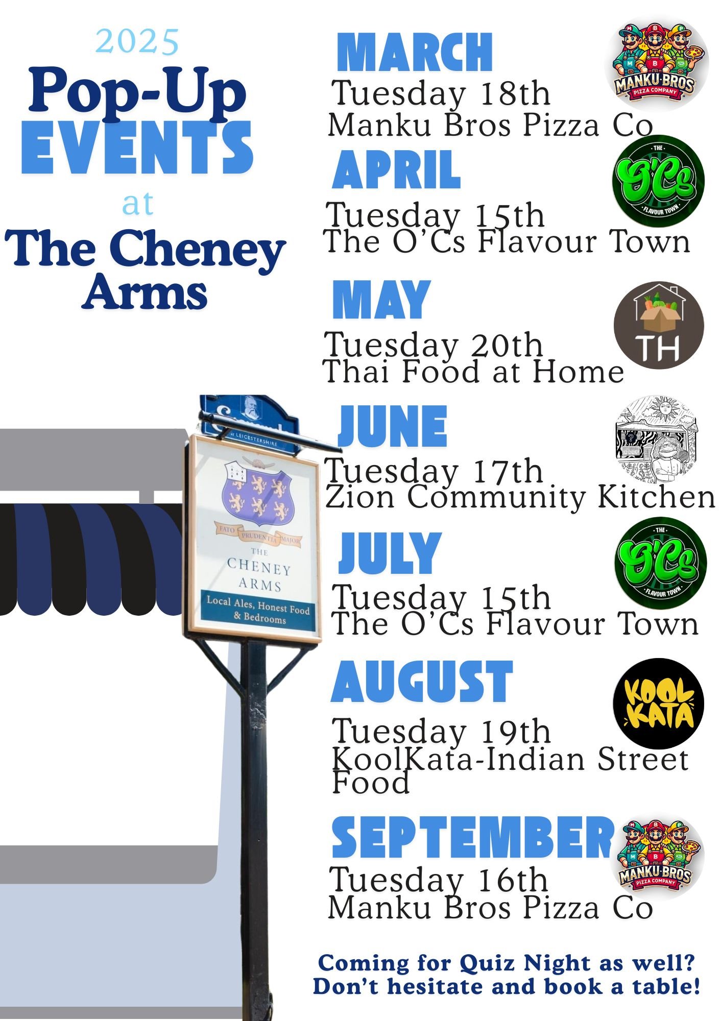 What's Happening — The Cheney Arms- Gaddesby