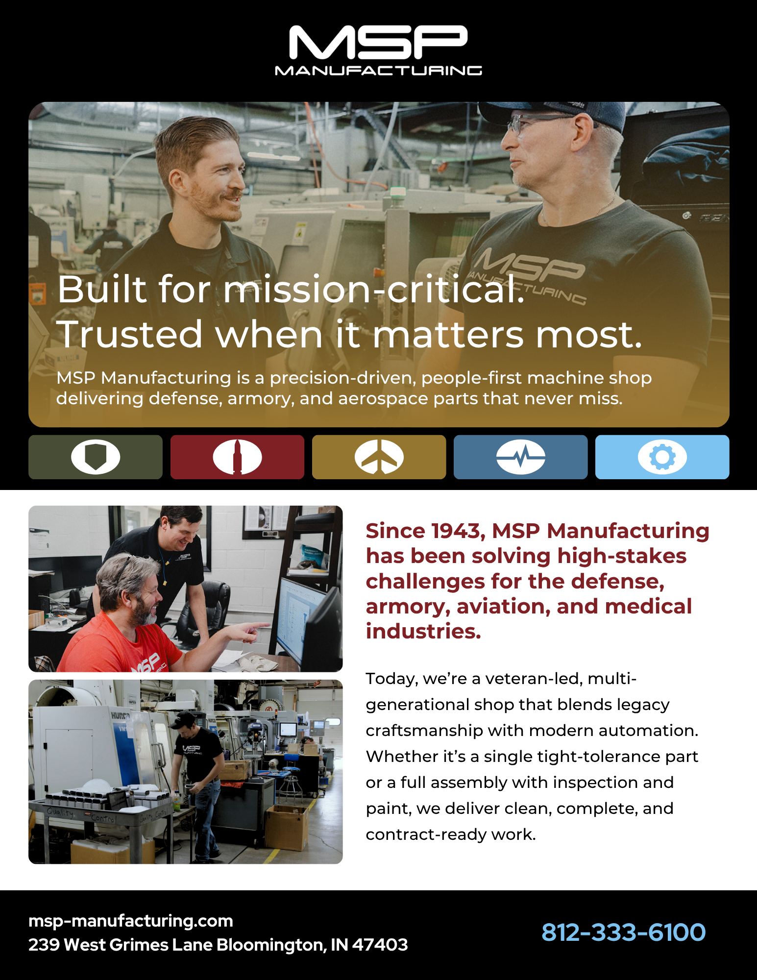 MSP Manufacturing Success Story with Marketing Metal — Marketing Metal ...