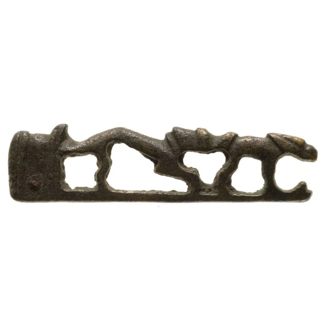 Late Roman Knife Handle found at Bifrons Anglo-Saxon cemetery — Kent ...