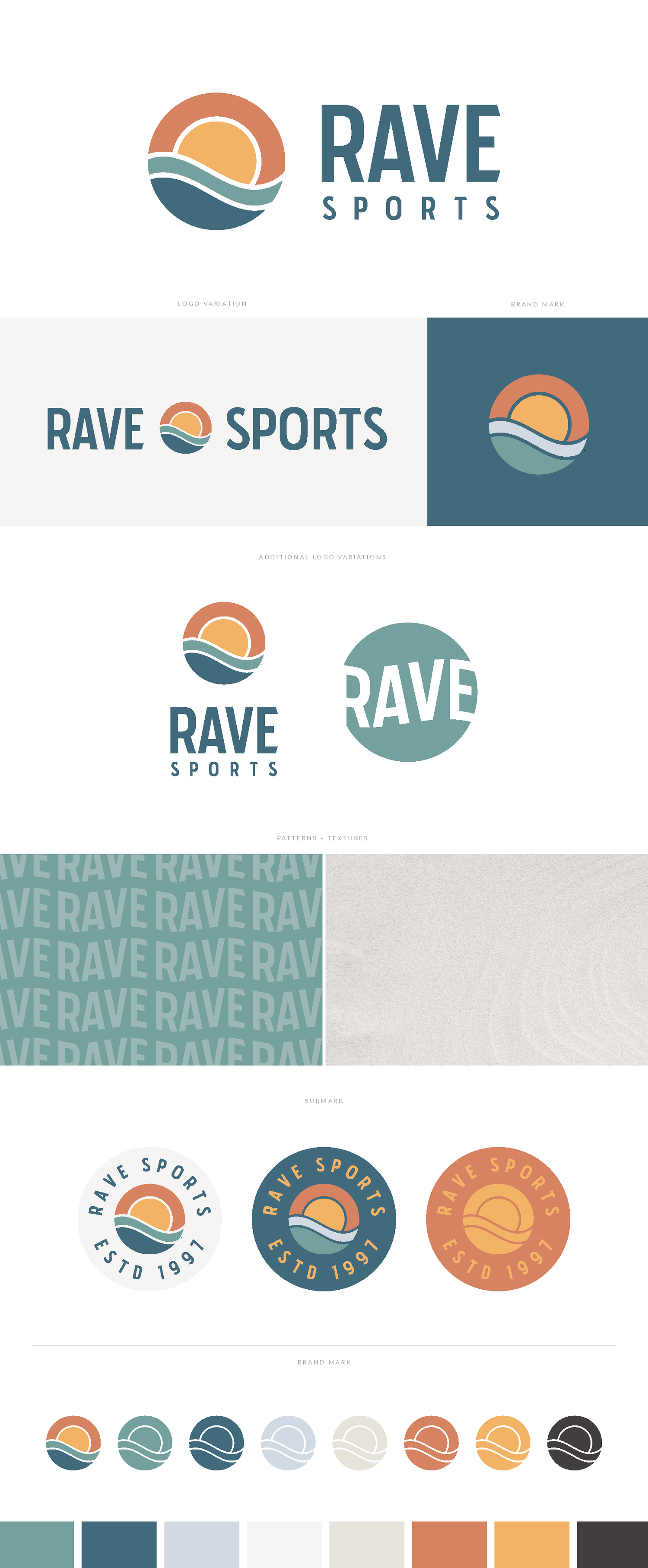 RAVE Sports Rebrand Case Study — AllieMarie Design