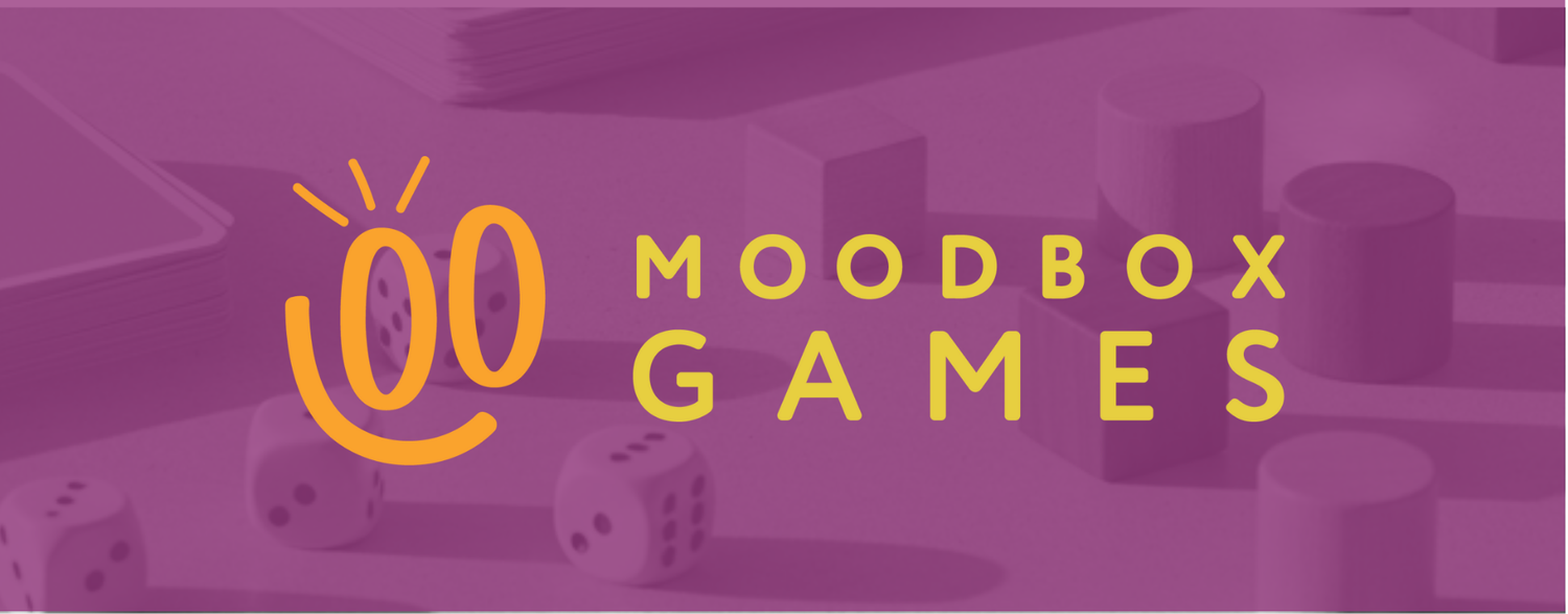 Moodbox Games Brand Identity and Packaging Design — AllieMarie Design