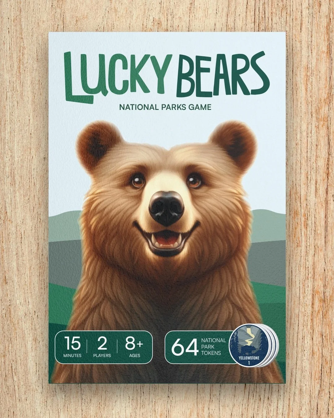 Lucky Bears is a fun national parks board game that makes a perfect gift for both kids and adults.