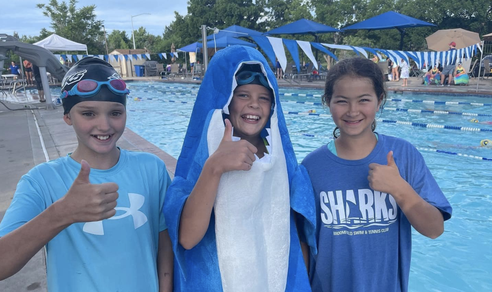 Sharks Swim Team Schedule — Broomfield Swim and Tennis Club