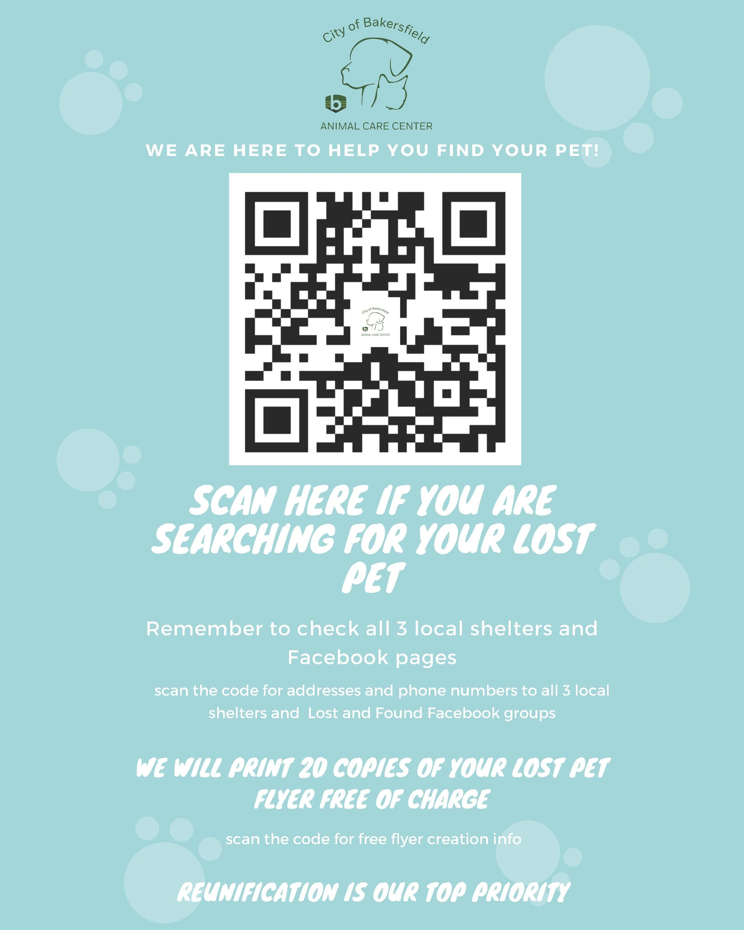 Lost A Pet? — Kern S.A.F.E. Animal Coalition