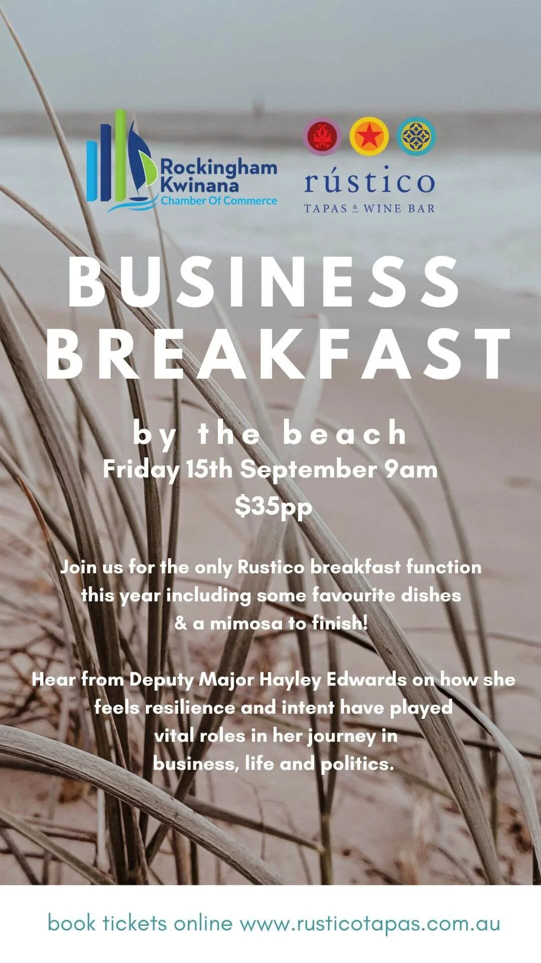 Business Breakfast By The Beach — Rústico Tapas & Wine Bar