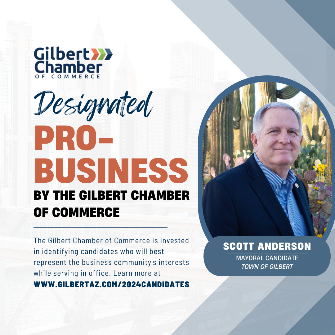 Scott Anderson Town of Gilbert Mayor
