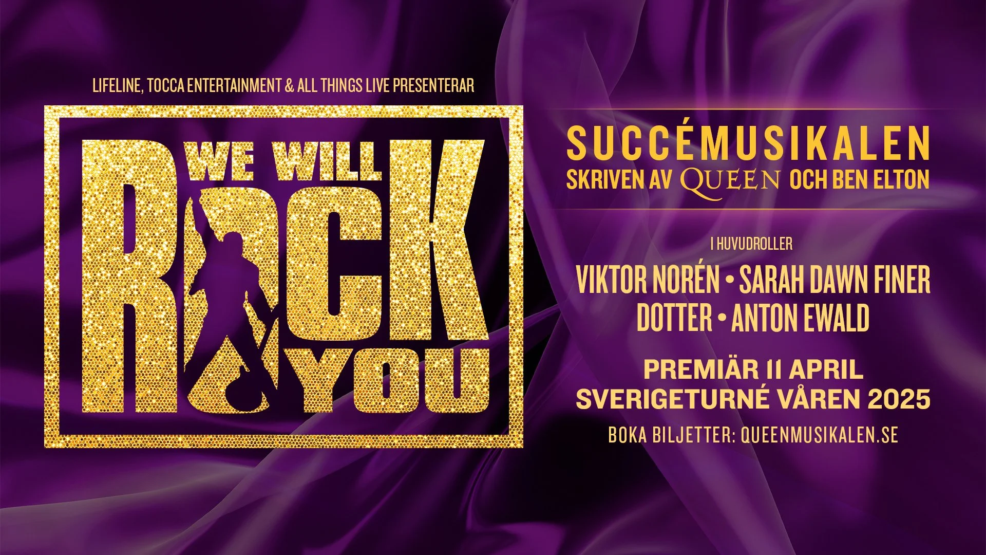We Will Rock You | Arenaturné 2025 — Tocca Entertainment