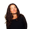 Grafikdesignerin Eva Wolf