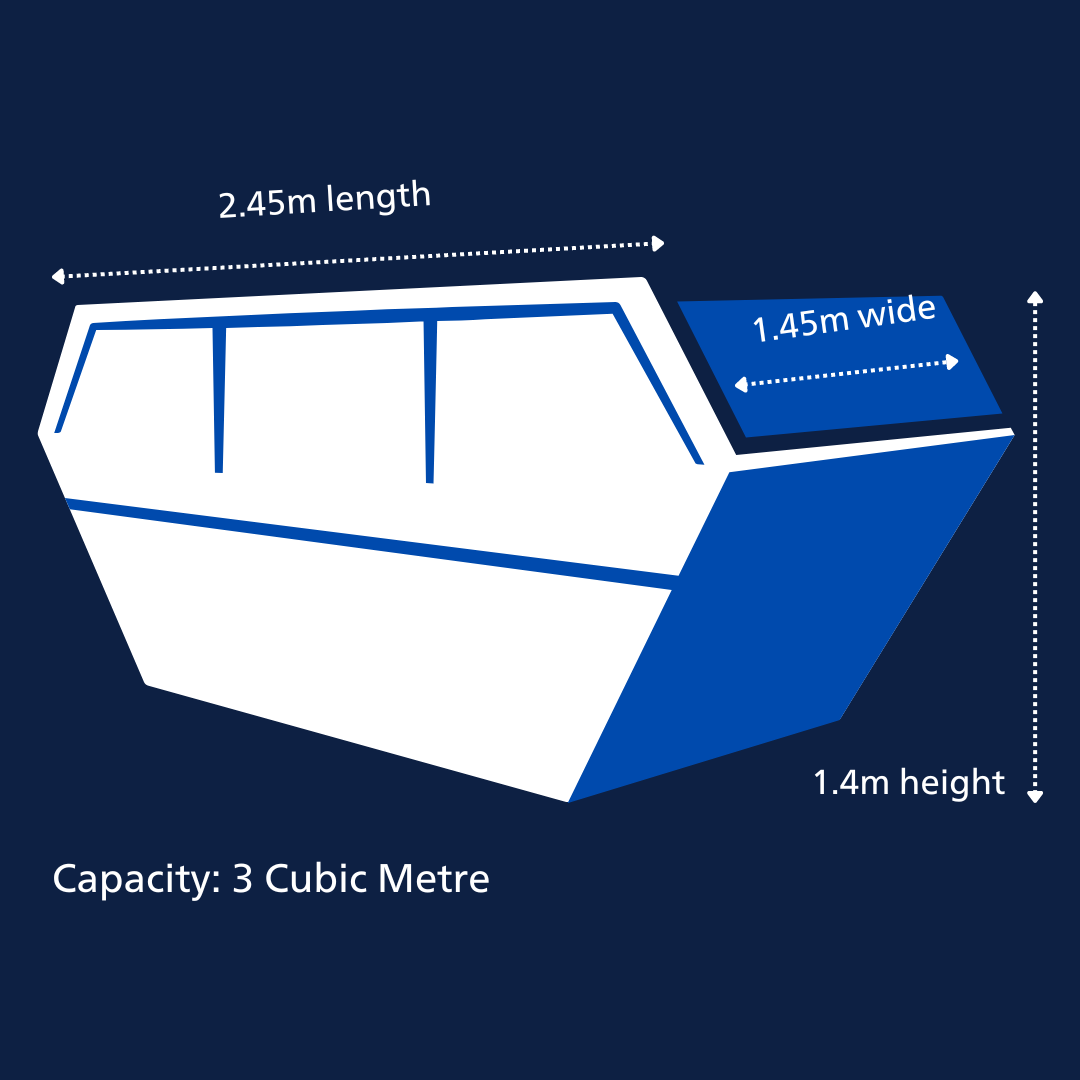Skip Bin Size — Busy Bins Gold Coast
