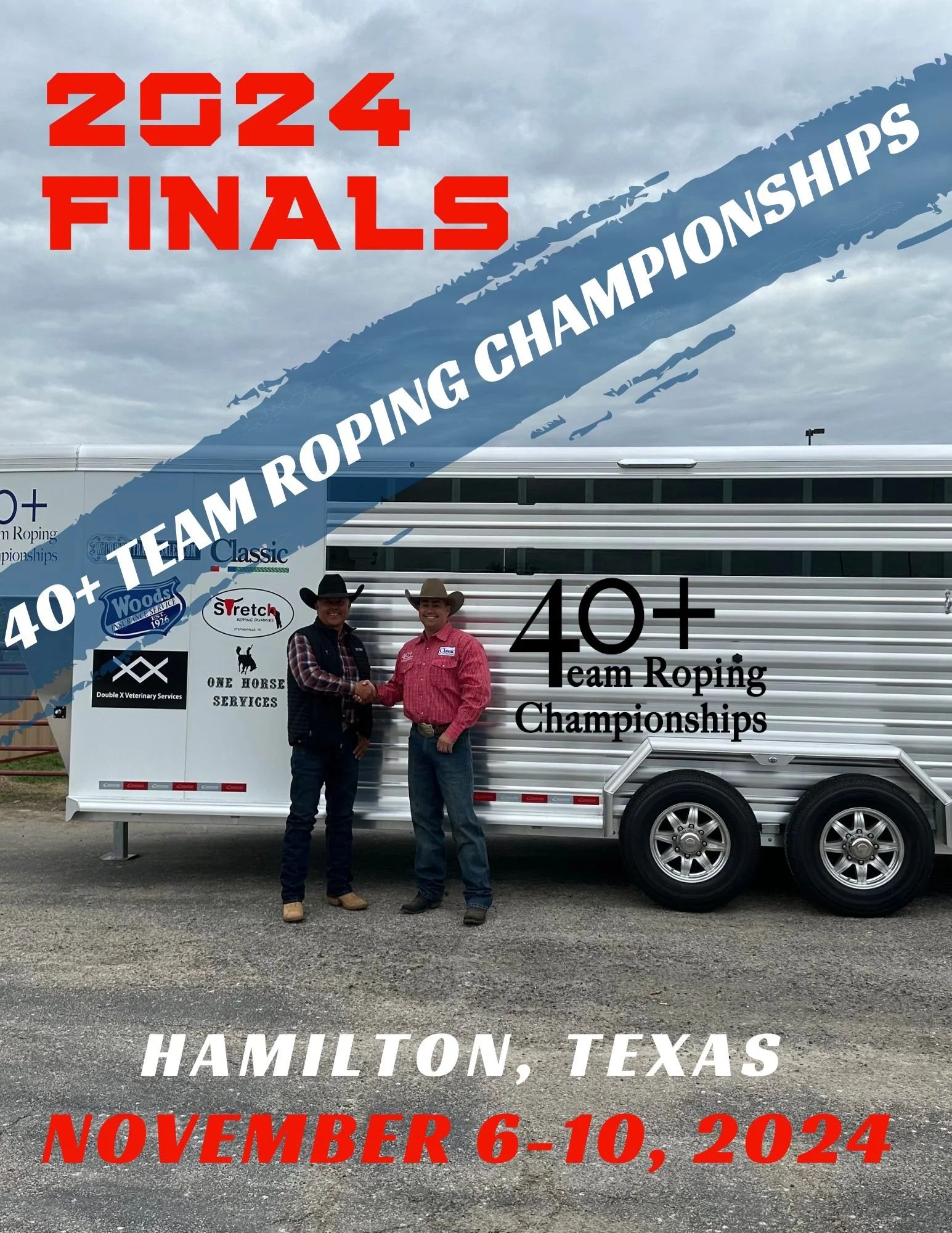 2024 Shootout Positions — 40+ Team Roping Championships