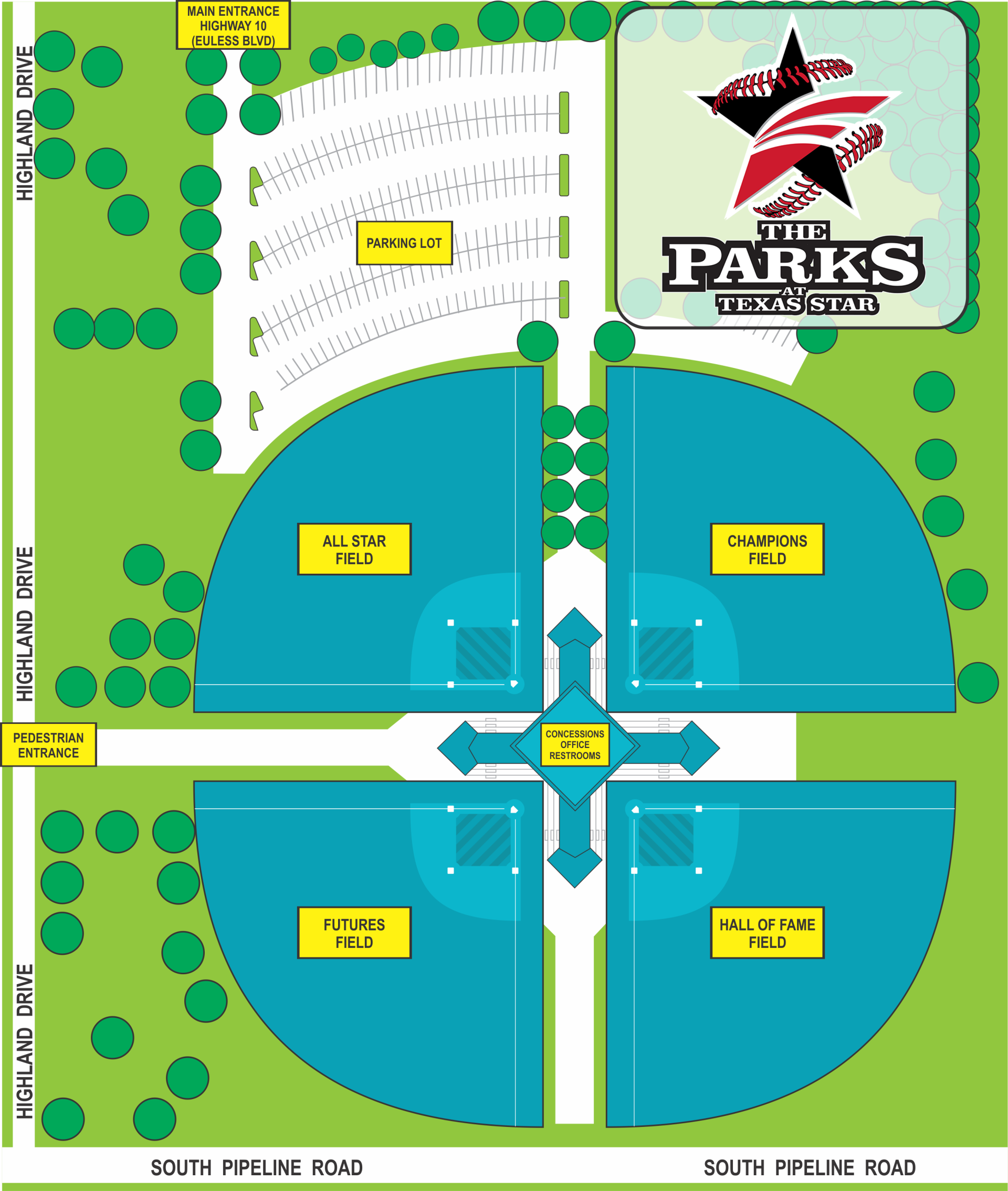 Facilities — TEXAS SANDLOT BASEBALL CLUB