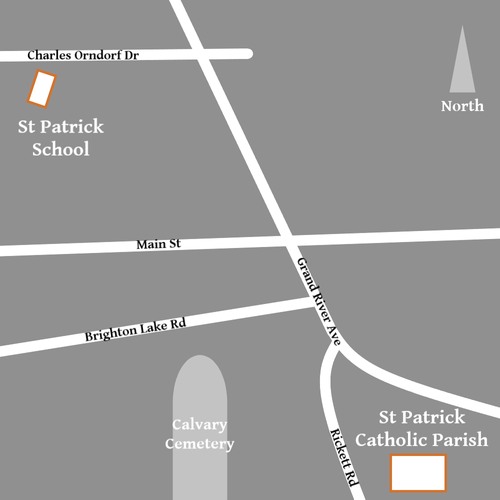 Contact Us — St. Patrick Catholic Parish