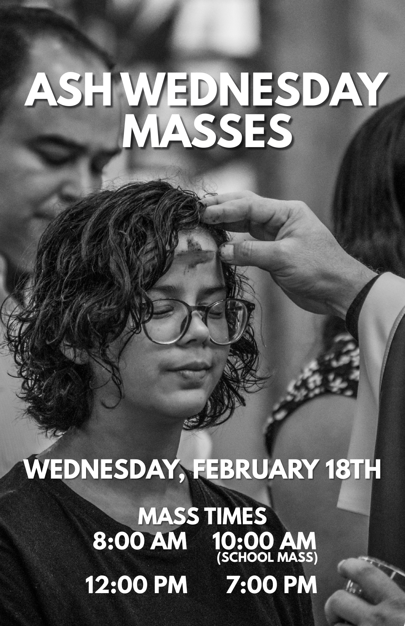 Ash Wednesday Masses — St. Patrick Catholic Parish