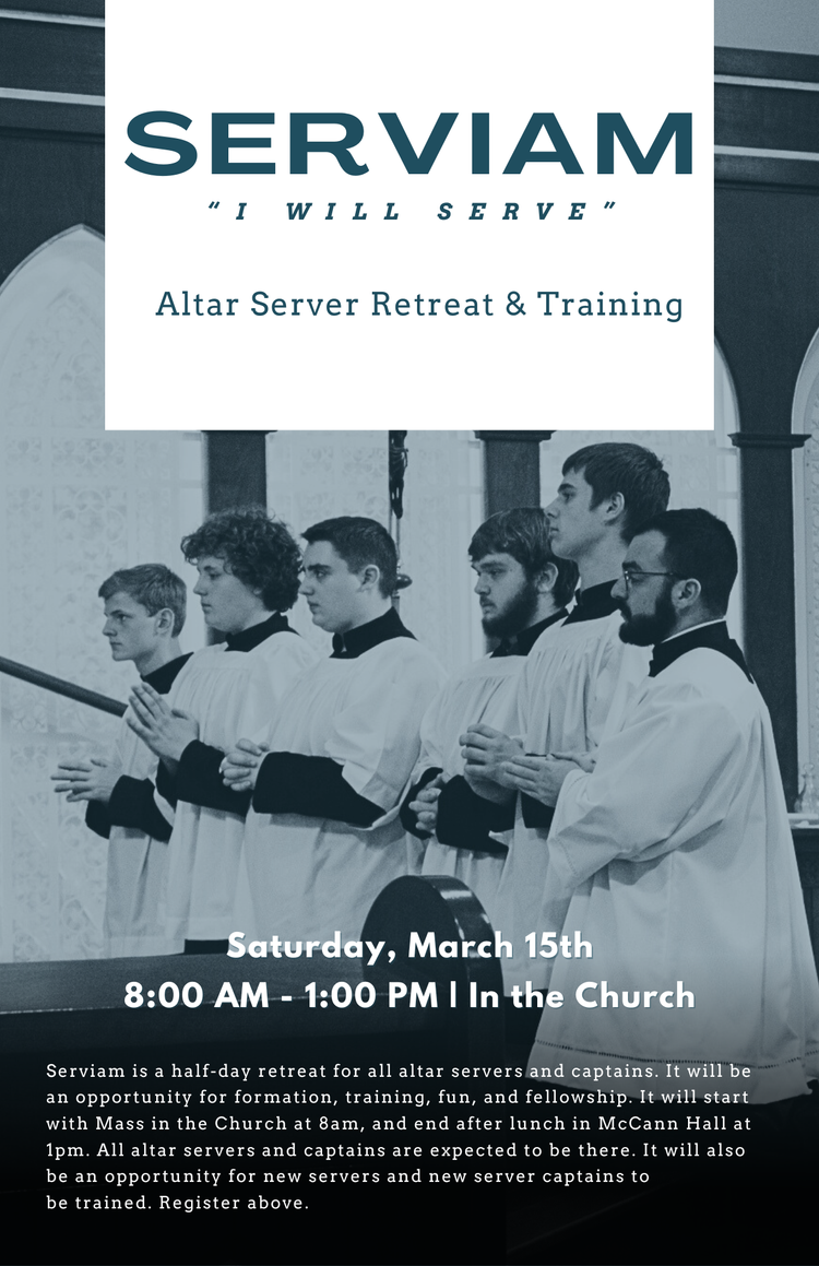 Upcoming Events — St. Patrick Catholic Parish