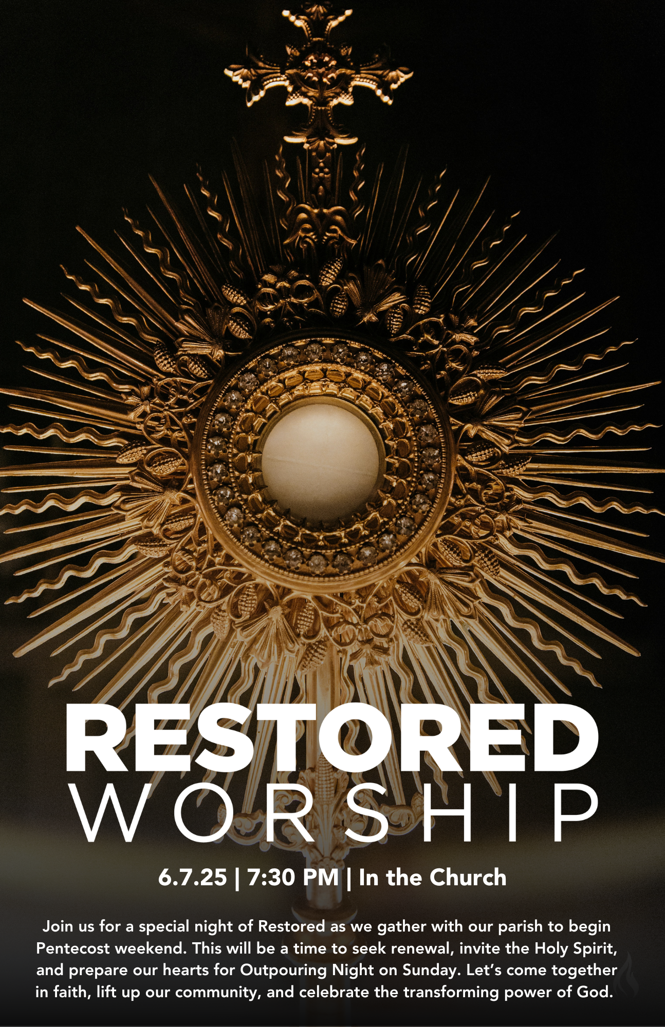 Restored: A Night of Worship — St. Patrick Catholic Parish