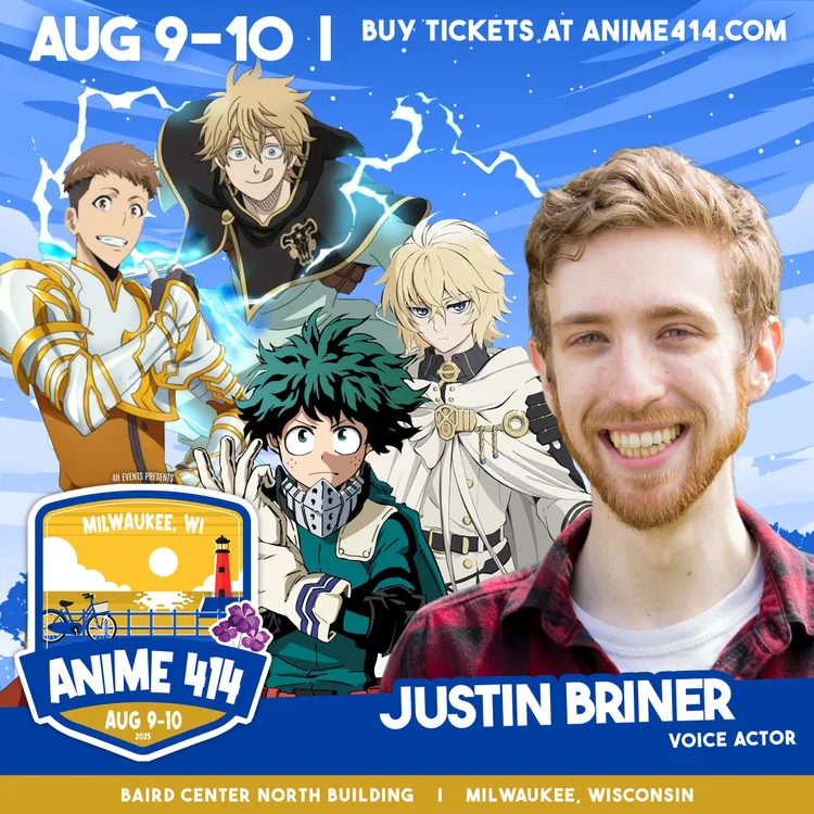 Milwaukee Anime Convention - Anime 414 August 9-10, 2025 Baird Center