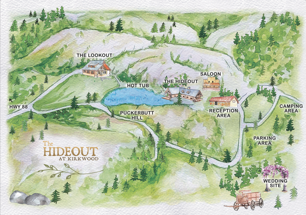 Venue Map | Discover Your Event Venue — Plan Now — The Hideout