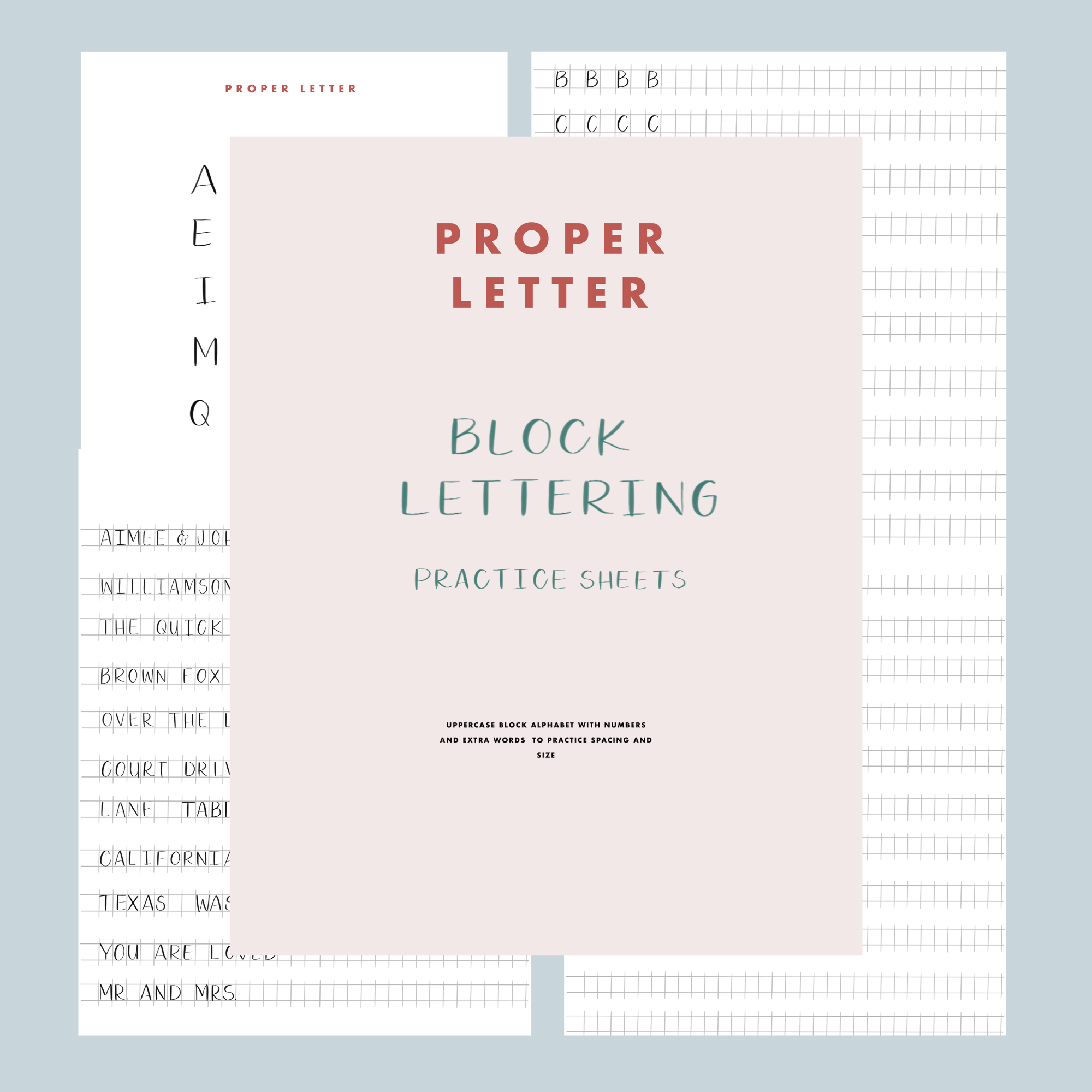 THE CALLIGRAPHY SHOP — Proper Letter