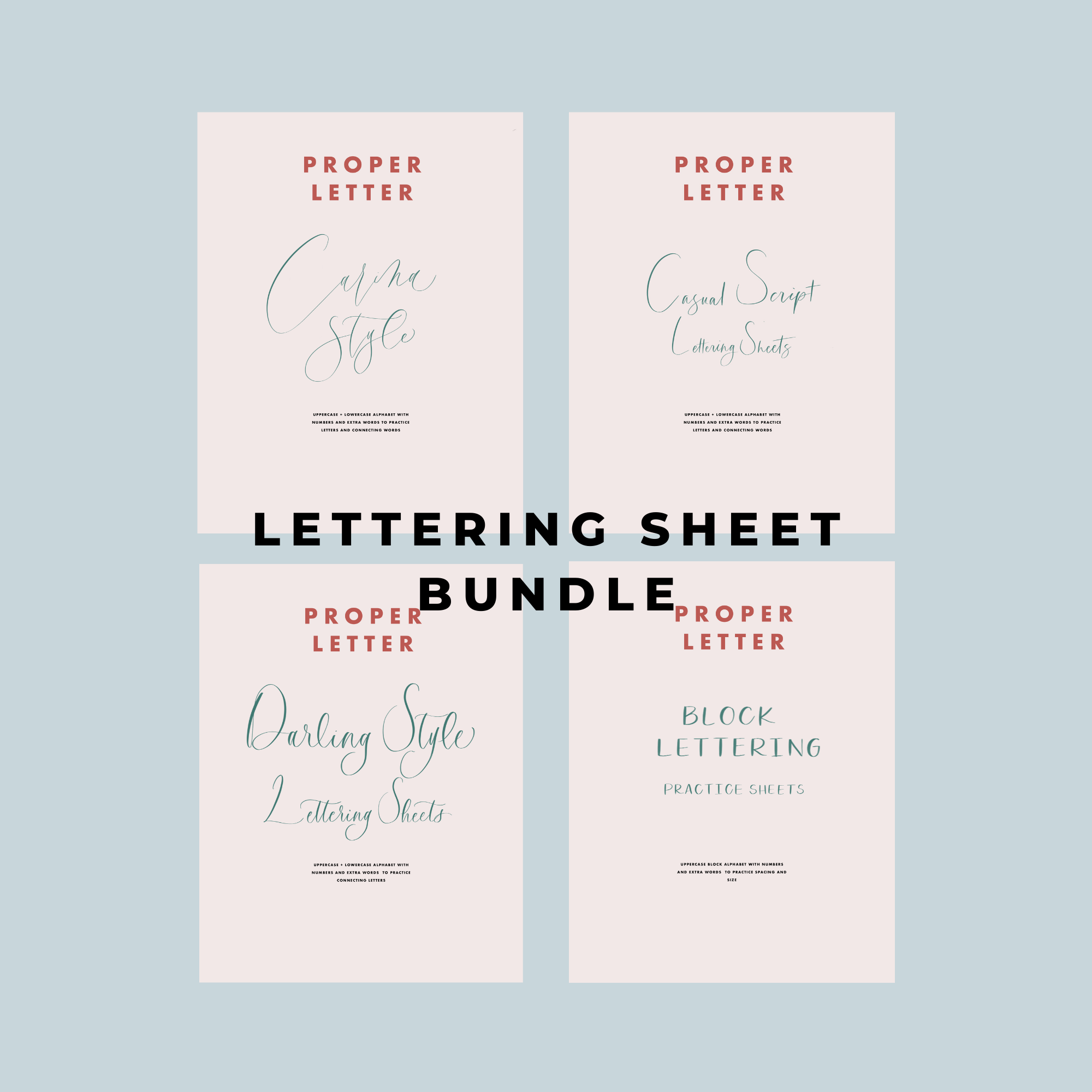 THE CALLIGRAPHY SHOP — Proper Letter