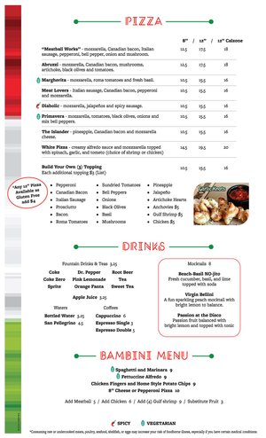 Full Menu | The Meatball Cafe | South Padre Island Breakfast