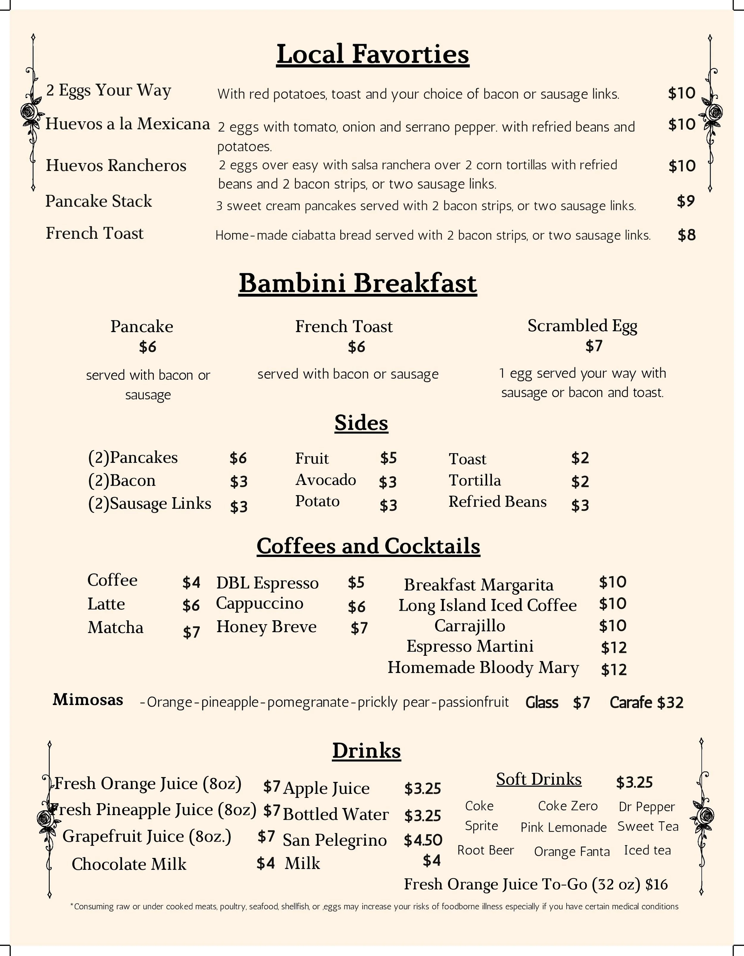 Breakfast | The Meatball Cafe | South Padre Island Breakfast