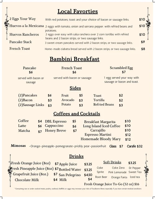 Breakfast | The Meatball Cafe | South Padre Island Breakfast