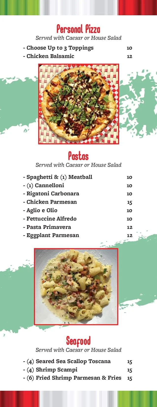 Lunch Menu | The Meatball Cafe | South Padre Island Breakfast