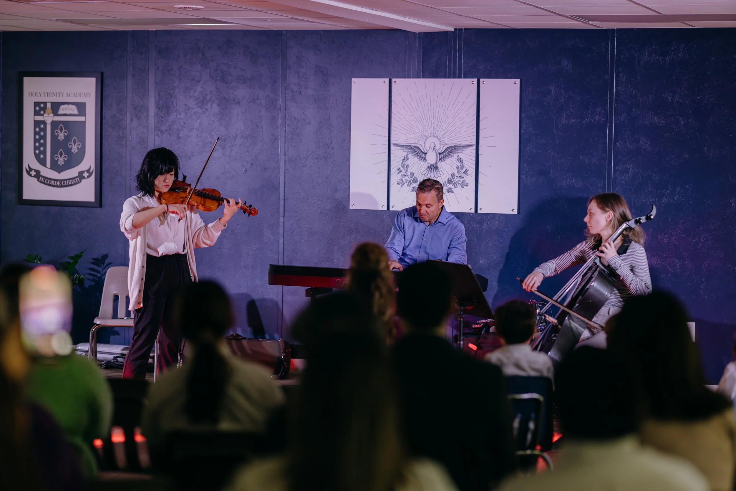 Eric Genuis Concert inspires our students and families — Holy Trinity ...