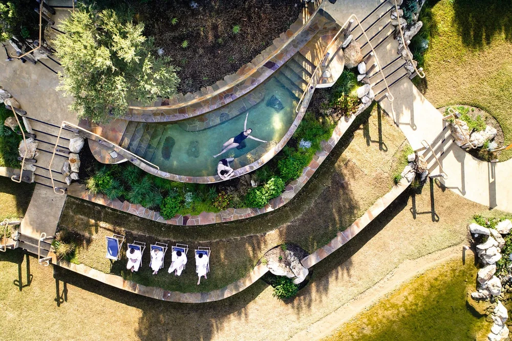 Peninsula Hot Springs Commercial Pool — Aquarius Swimming Pools