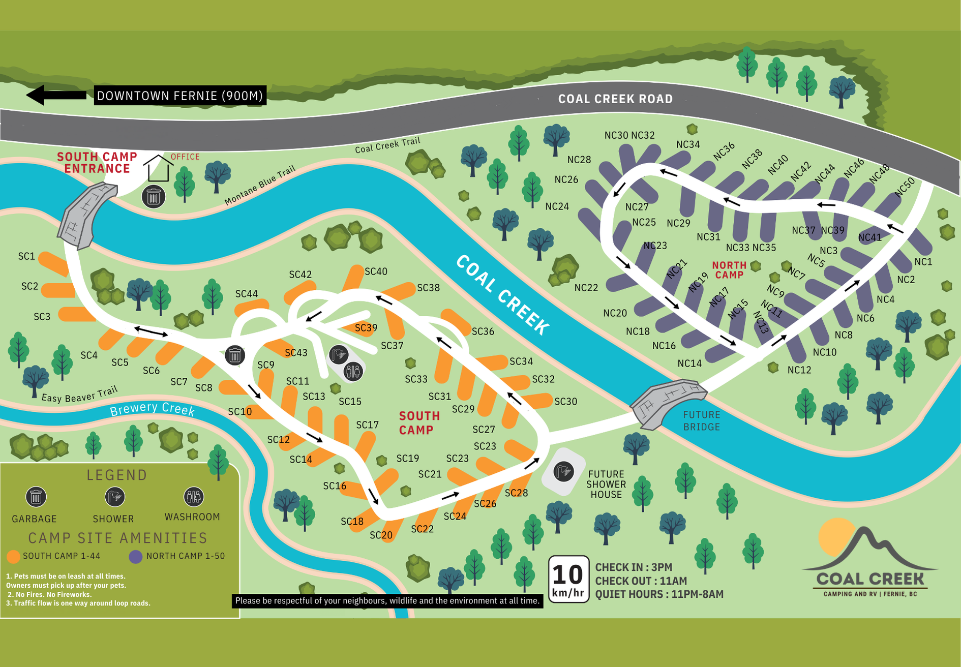 Coal Creek Camp and RV - Fernie, BC