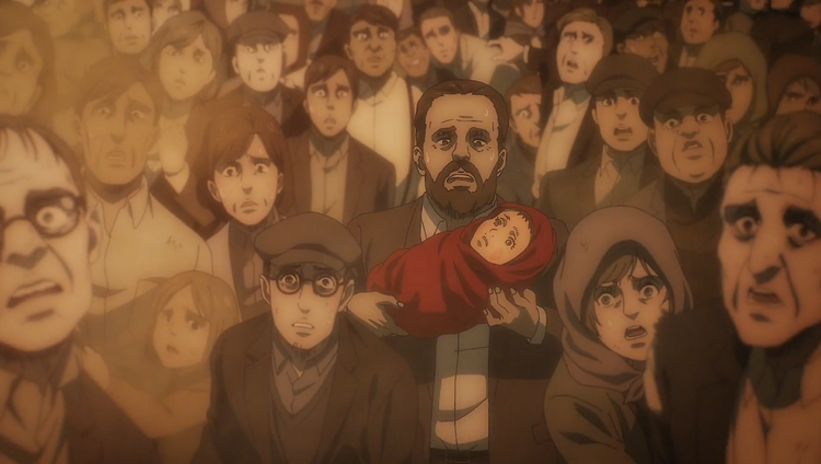Attack on Titan - The Heart of Humanity - Cliff Baby Scene Analysis ...