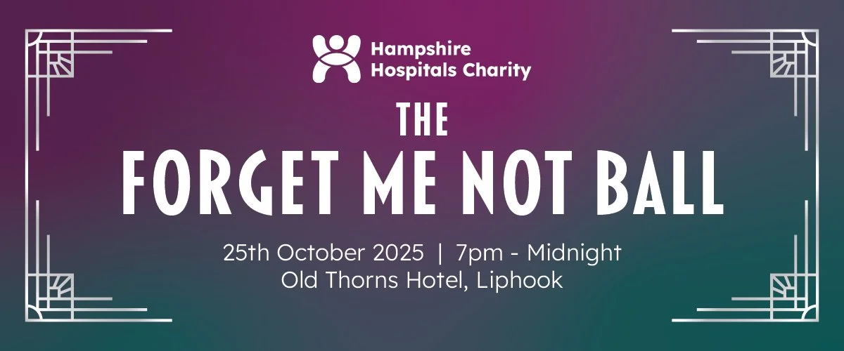 The Forget Me Not Ball — Hampshire Hospitals Charity