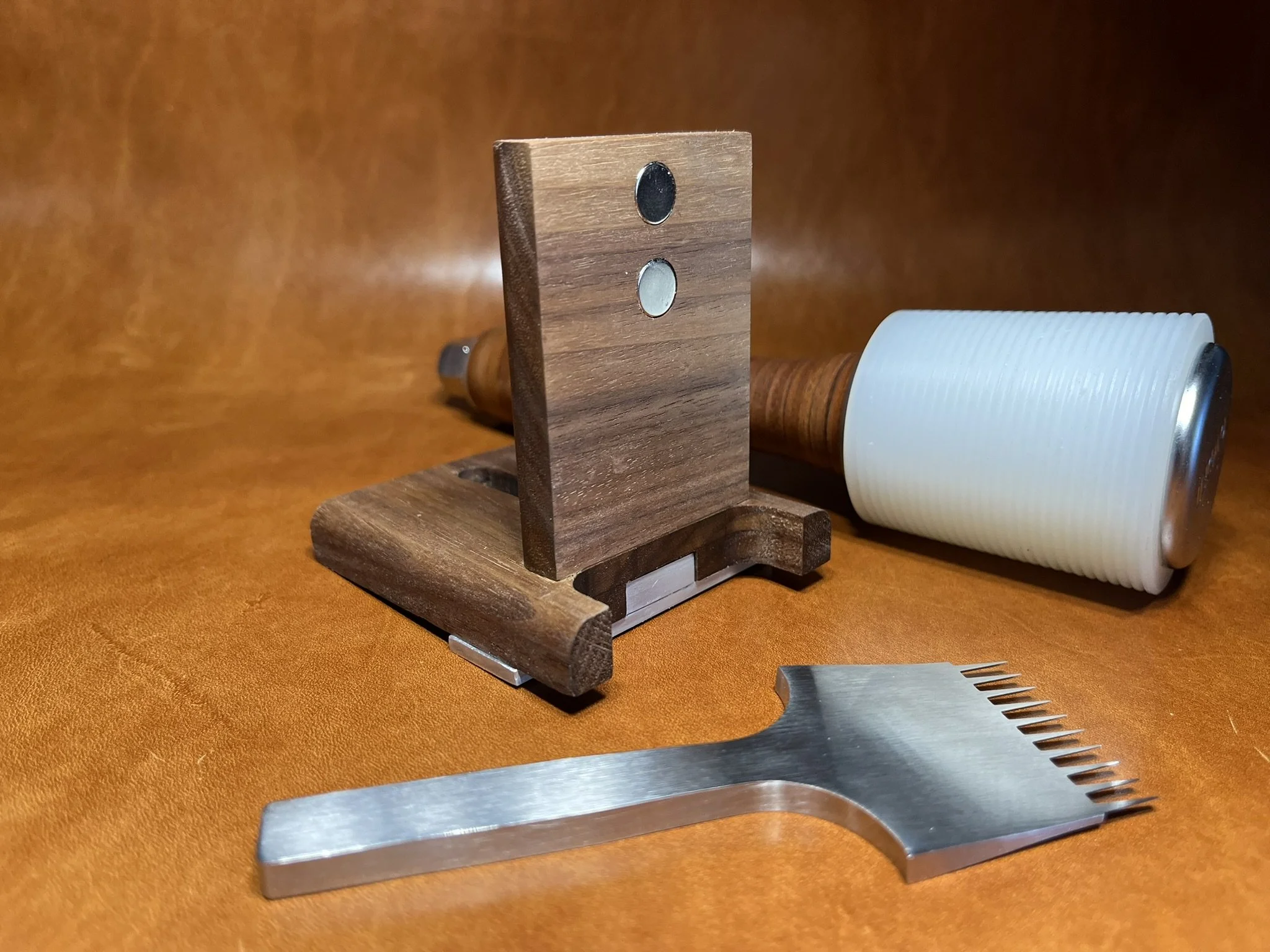 Strummer Design - Leather Stitching Iron Jigs