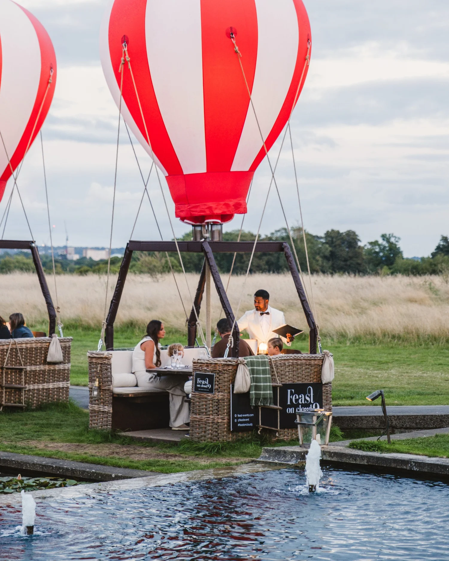 Feast on Cloud 9 — Hot Air Balloon Dining — Feast Events